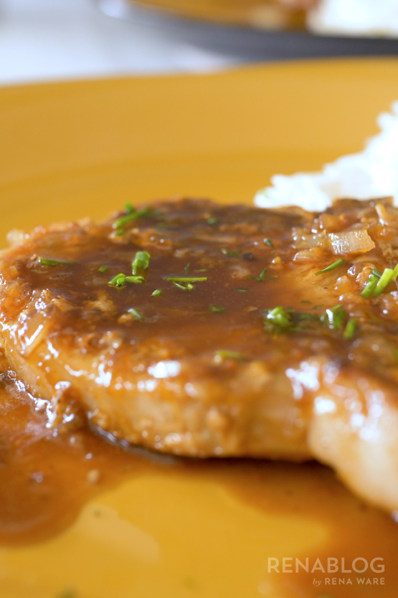 Chuletas en salsa de piña para papáBlog | Rena Ware Internacional